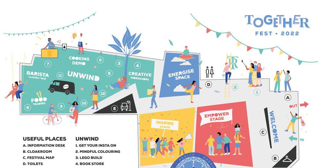 Together Fest map | Information | Retail Trust