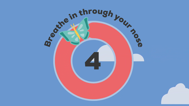 Take five breathing exercise | Guidance | Retail Trust