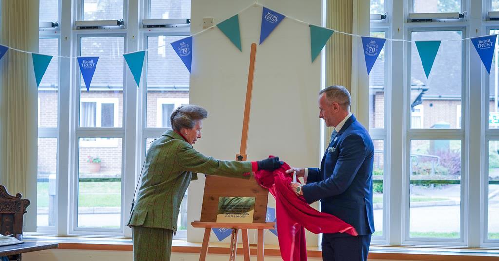 HRH The Princess Royal marks the 70th anniversary of the Retail Trust’s ...