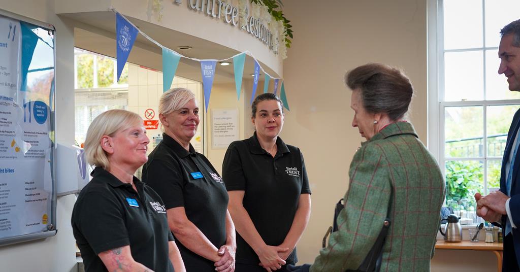 HRH The Princess Royal marks the 70th anniversary of the Retail Trust’s ...