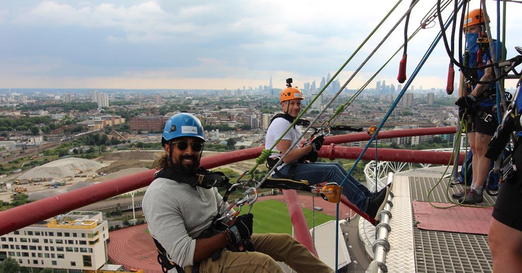 Abseil the ArcelorMittal Orbit | 9 July 2021 | Retail Trust